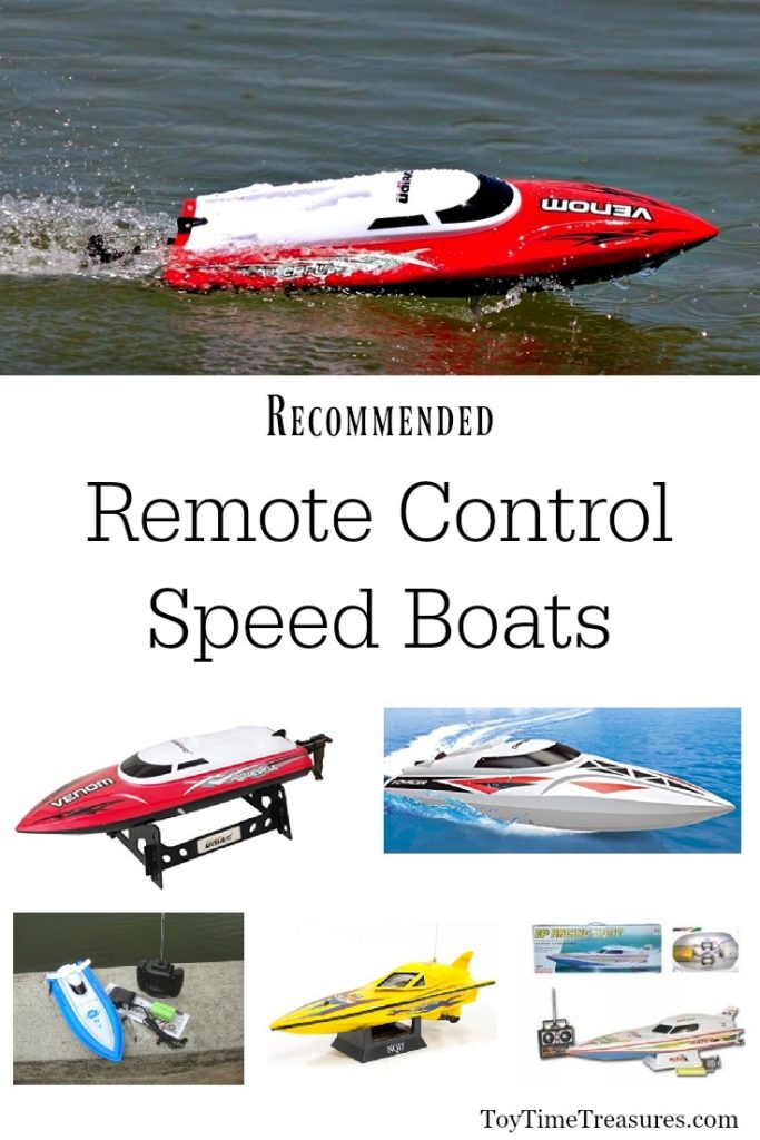 Remote Control Speed Racing Boats - Toy Time Treasures